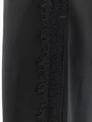 Vince Lace Trim Wide-leg Pants