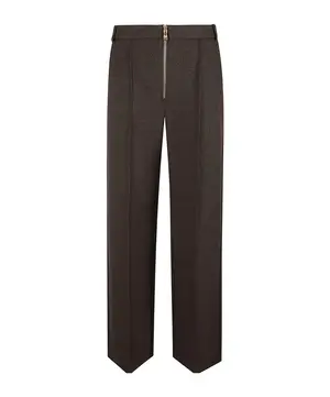 Patrizia Pepe Micro-bouclé Trousers - No