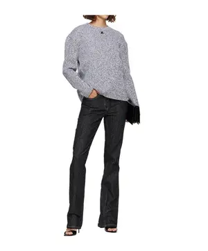 COURREGES Crew-neck Sweater