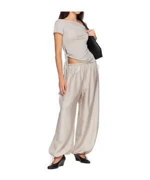 ST. AGNI Knit Off-the-shoulder Top