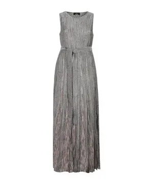 Missoni Long Lamé Belt Dress
