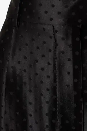 TOM FORD Polka-dot Jacquard Straight-leg Trousers