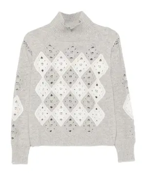 ERMANNO FIRENZE Open-knit Sweater