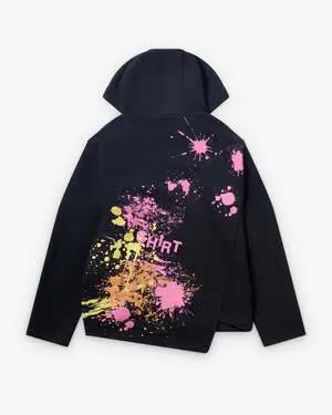 Comme Des Garçons Long-sleeve Zip-up Hoodie