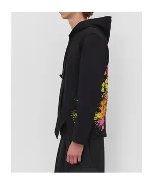 Comme Des Garçons Long-sleeve Zip-up Hoodie