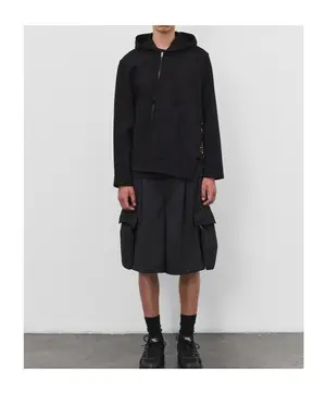 Comme Des Garçons Long-sleeve Zip-up Hoodie