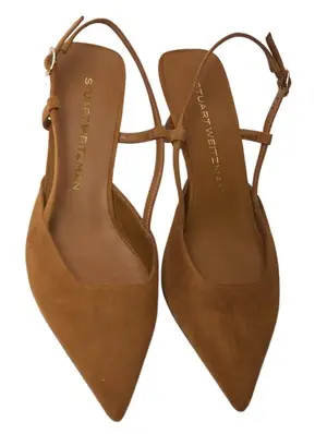 STUART WEITZMAN Pointed-toe High-heeled Sandals
