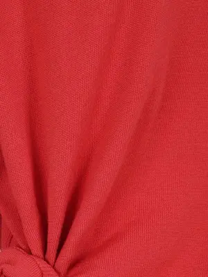 Magda Butrym Rosette-detail Asymmetric Sweater