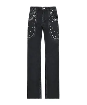 Isabel Marant Étoile Silka Embellished Jeans - Black