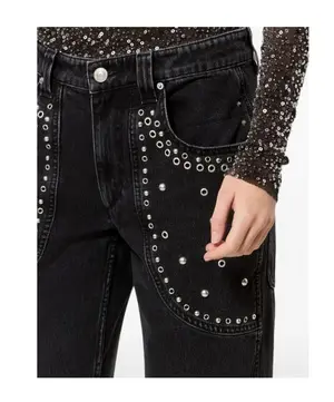 Isabel Marant Étoile Silka Embellished Jeans