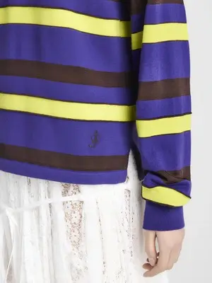 J.W.ANDERSON Jw Anderson Striped Rugby Knit Top
