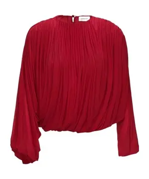Magda Butrym Draped Long-sleeve Top