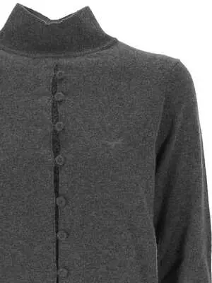 MUGLER Cashmere Open Cardigan