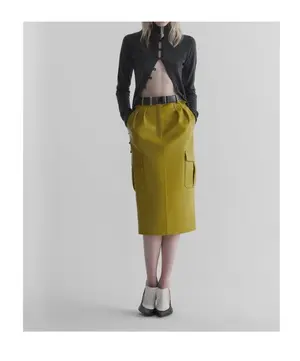 MUGLER Cashmere Open Cardigan
