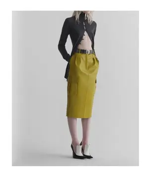 MUGLER Cashmere Open Cardigan