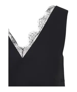 Carven Lingerie Top In Flannel