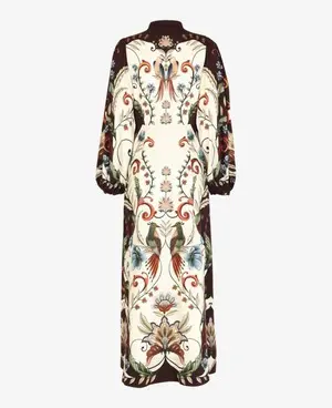 Farm Rio Floral Print Dress
