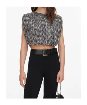 SELF-PORTRAIT Draped Top