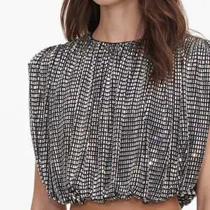 SELF-PORTRAIT Draped Top