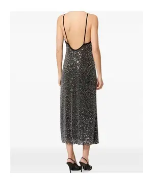 Isabel Marant Étoile Nevana Sequin-embellished Maxi Dress