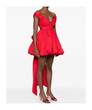 Blumarine Deep V-neck Dress