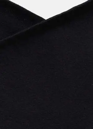 Alaïa Wrap-style Cropped Top