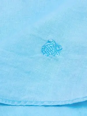 Vilebrequin Turtle-embroidered Short-sleeve Shirt