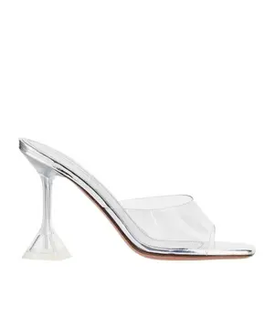 Amina Muaddi Square-toe High-heeled Sandals