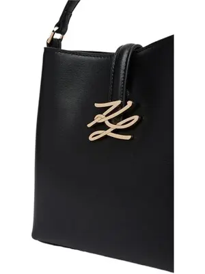 Karl Lagerfeld Logo Shoulder Bag