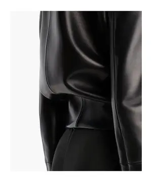 Khaite Long-sleeve Leather Jacket