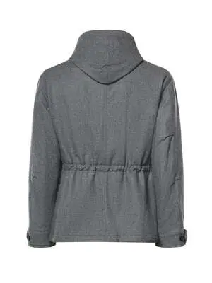 Eleventy Utility Hooded Jacket