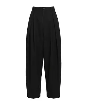 Comme Des Garçons Casual Trousers With Belt Loops - Black