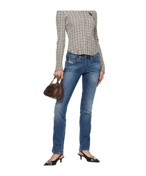 DIESEL® Oval D Leather Shoulder Bag