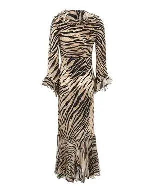 Rixo Long-sleeved Dress