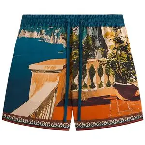 Kith X Giorgio Armani Capri Active Short 'multi - Blue