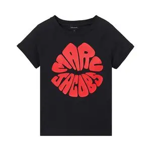 Marc Jacobs Marc Kiss Logo Shrunken Tee
