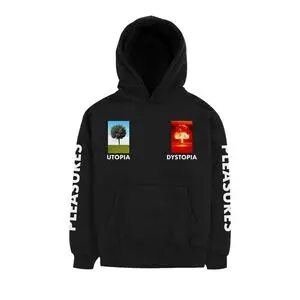 PLEASURES Somewhere Hoodie - Black