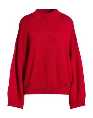 VICOLO Turtleneck Size Viscose, Polyamide, Wool, Cashmere - Red