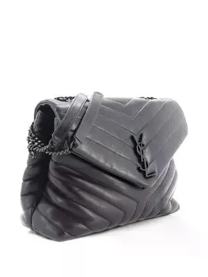 Saint Laurent Loulou Matelasse Chevron Leather Medium Shoulder Bag