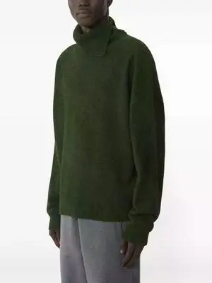 LANVIN Button-neck Cashmere Sweater