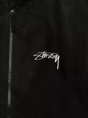 StÜssy Logo-print Hooded Jacket