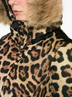 Goldbergh Jagger Leopard-print Ski Jacket - Neutrals