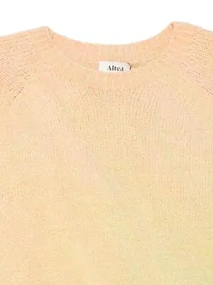 Altea Raglan-sleeve Ribbed-trim Sweater - Orange