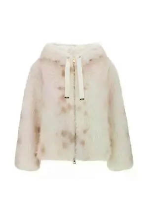 Herno Lynx-effect Faux-fur Jacket