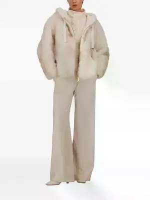 Herno Lynx-effect Faux-fur Jacket