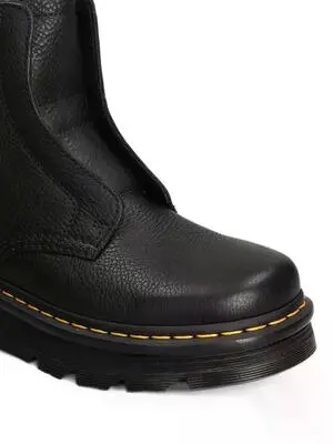 Dr. Martens Zebzag Grained Ankle Boots