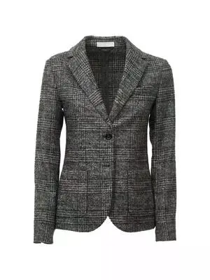 CIRCOLO 1901 Checked Wool-blend Blazer