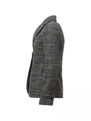 CIRCOLO 1901 Checked Wool-blend Blazer