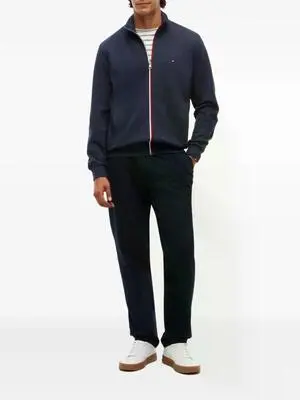 Tommy Hilfiger Logo-embroidered Zip-up Track Jacket