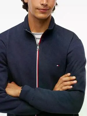 Tommy Hilfiger Logo-embroidered Zip-up Track Jacket